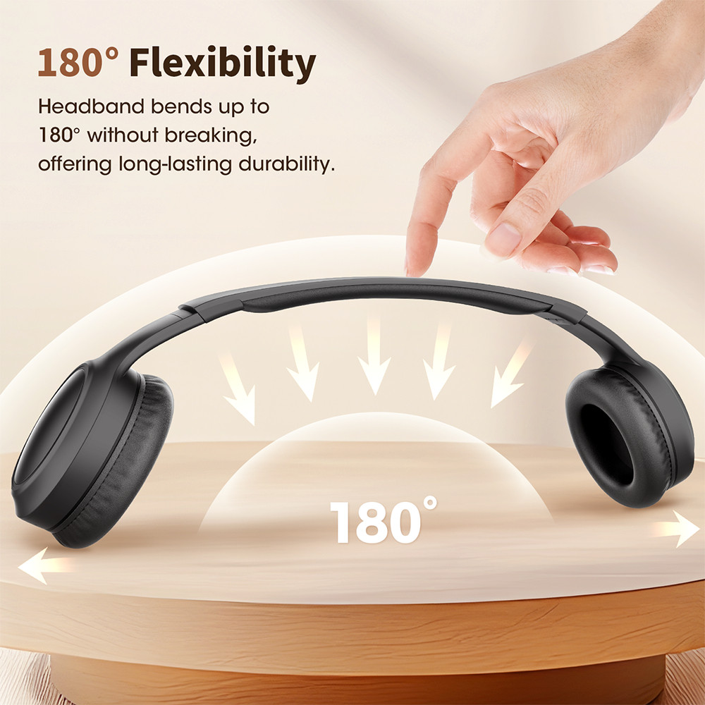 เบสแน่น Lenovo Bridio M8 หูฟังครอบหูบลูทูธไร้สาย ตัดเสียงรบกวน มี ...