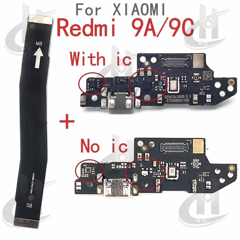 ใหม่สําหรับ Xiaomi Redmi 9A / 9C Charger USB Connector Dock ชาร์จพอร์ต ...