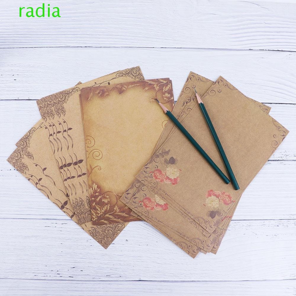 Radiantzap เครื่องเขียนกระดาษตัวอักษร 8 แผ่น Letter Pad Drawing Pad ...