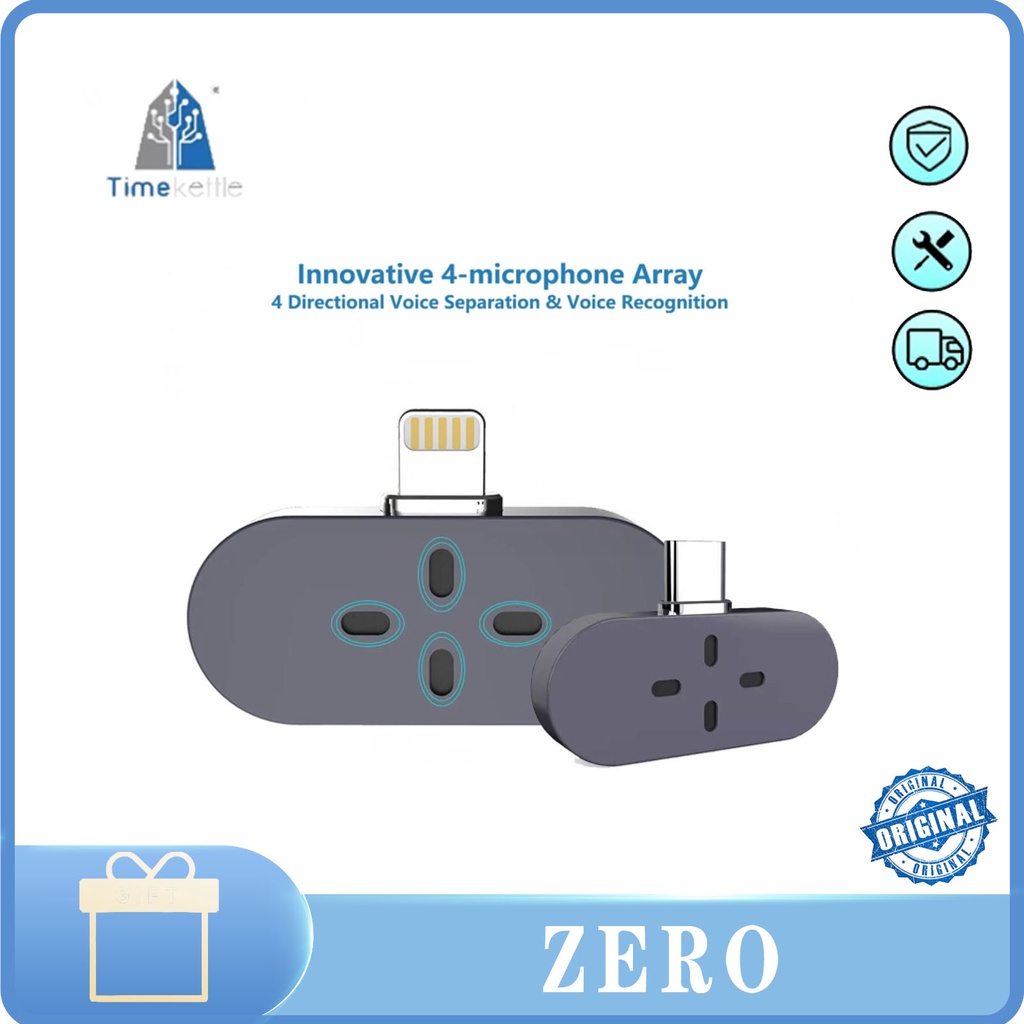 อุปกรณ์แปลภาษา Timekettle Zero รองรับ 40 ภาษา 93 สําเนียง และแปลด้วยเสียง | Shopee Thailand