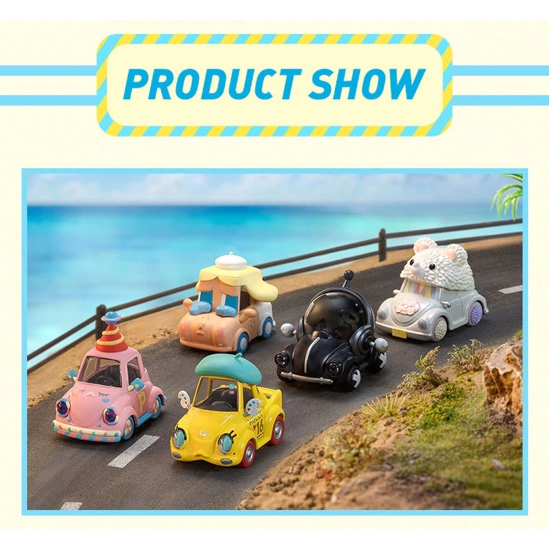 (พร้อมส่งจากไทย) POP MART POPCAR Happy Weekend series ลิขสิทธิ์แท้ ...