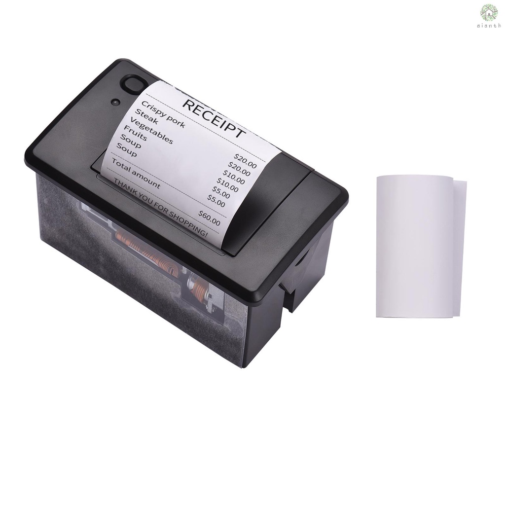 Noiseless Thermal Printer Module with USB/RS232/TTL Serial Port Support ...