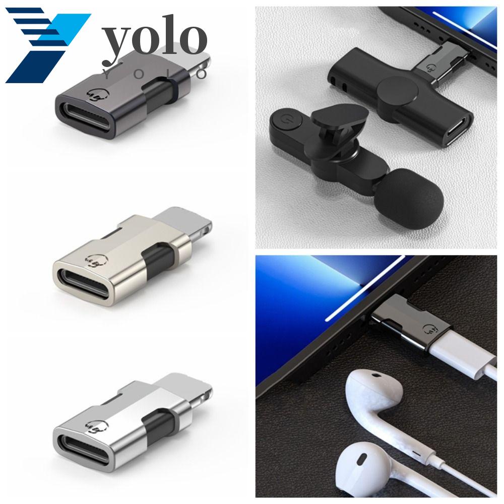 Yolo อะแดปเตอร์แปลง Type-c เป็น IOS OTG Type-c เป็น IOS ไมโครโฟน Type-c ...
