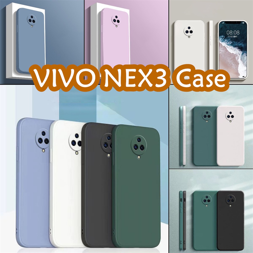 Yoshida Silicone Full Cover Case for VIVO NEX3 Classic Straight edge ...