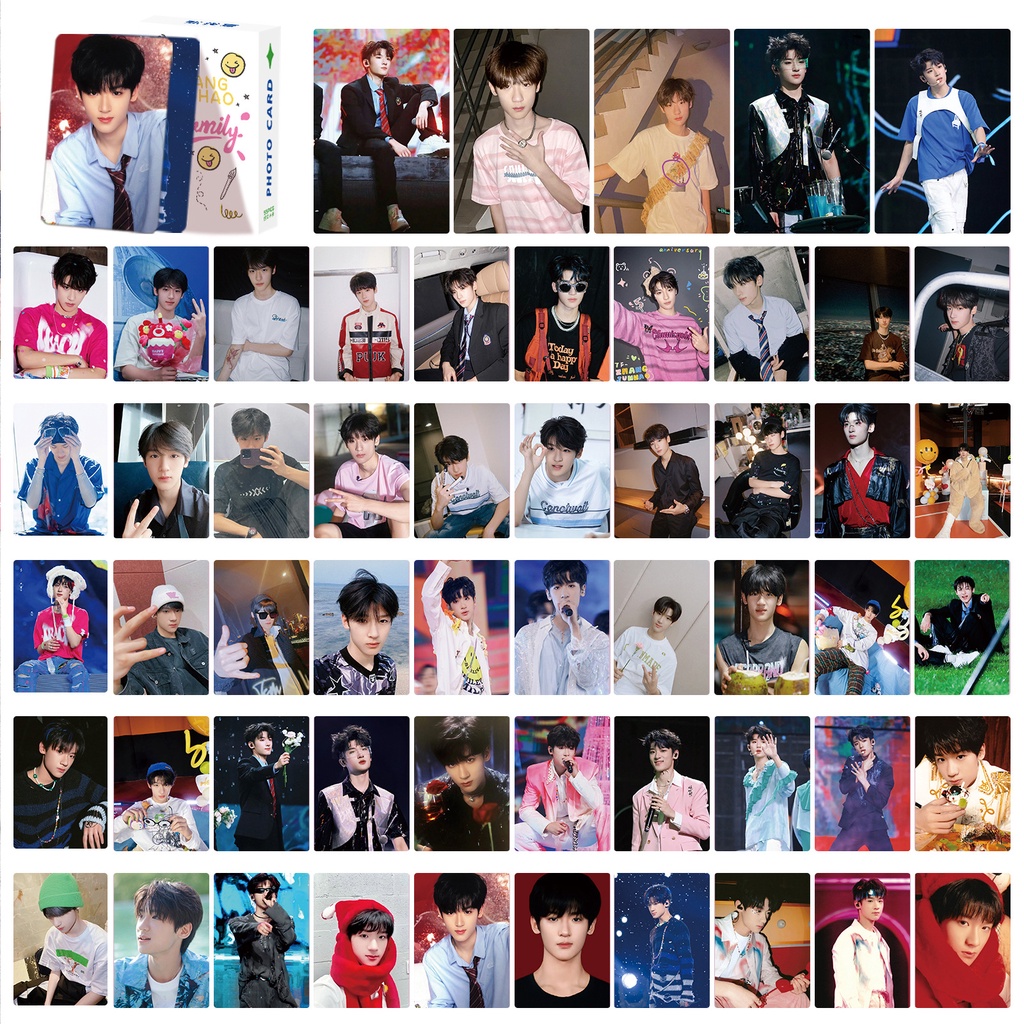 การ์ดโลโม่เลเซอร์ TF Family Fourth Generation Wang Haomun Zhang Zhongyu Chen Junming Wang Junxi ...