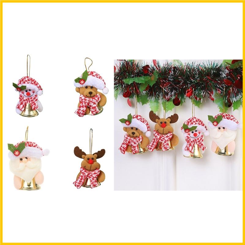 Runun กระดิ่งแขวนตกแต่งรถยนต์ ลายการ์ตูนซานต้า เอลก์ ปีใหม่ 2023 ...