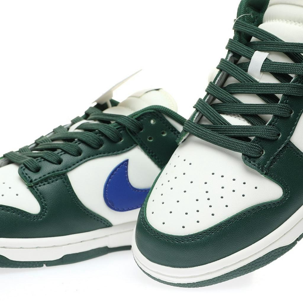 Nike SB Dunk Low Gorge Green Navy Dunk Series ผ้าใบสเก็ตบอร์ด Retro ...