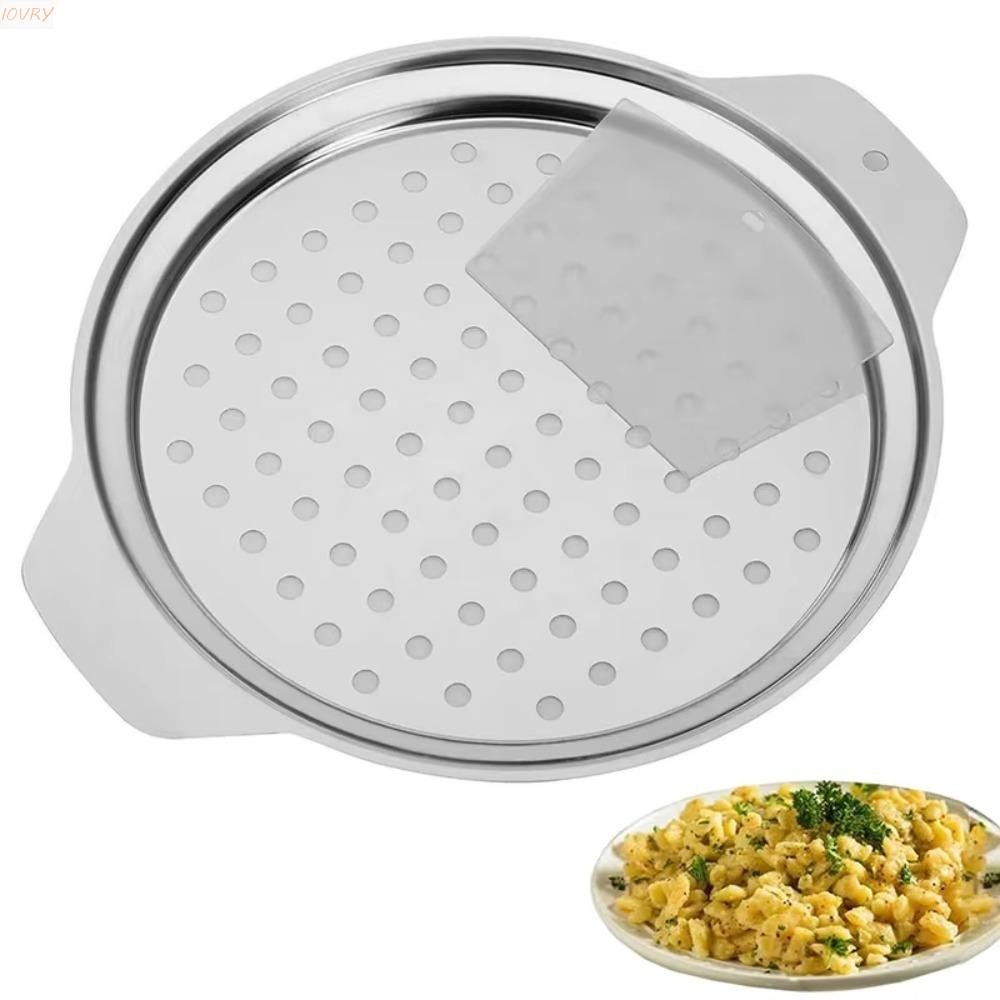ตัวกรองสปาเก็ตตี้ IVORY, ฝาปิดเครื่องทําสปาetzle แบบดั้งเดิมสแตนเลส ...