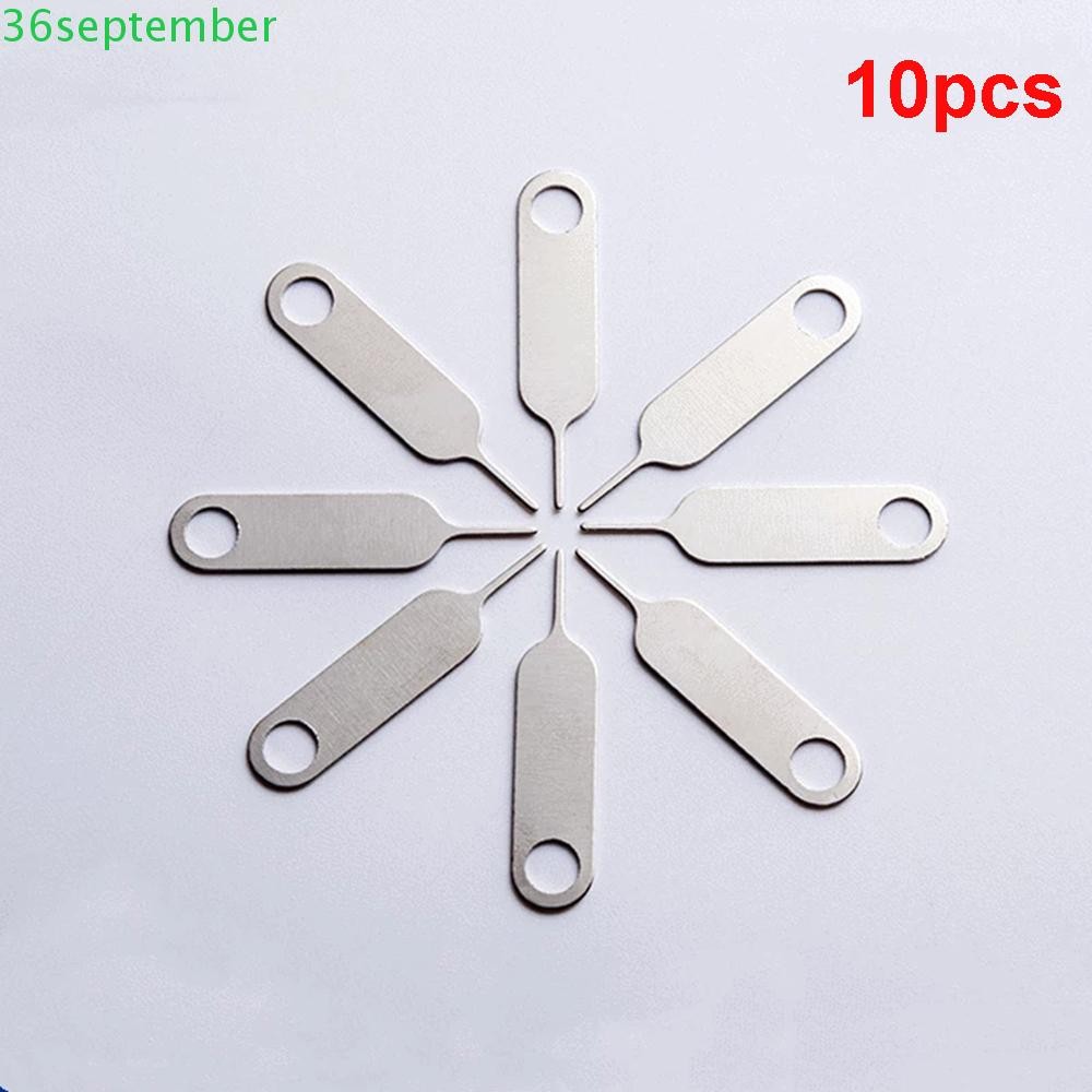 กันยายน ซิมการ์ดถาด Ejector 10 ชิ้น/แพ็ค Universal Pin Ejecting โทรศัพท์เครื่องมือกุญแจโทรศัพท์ ...