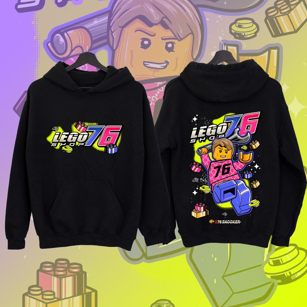2025 LEGO 76 HOODIE เสื้อฮู้ดแขนยาวพิมพ์ลายสำหรับผู้ชาย M-3XL | Shopee ...