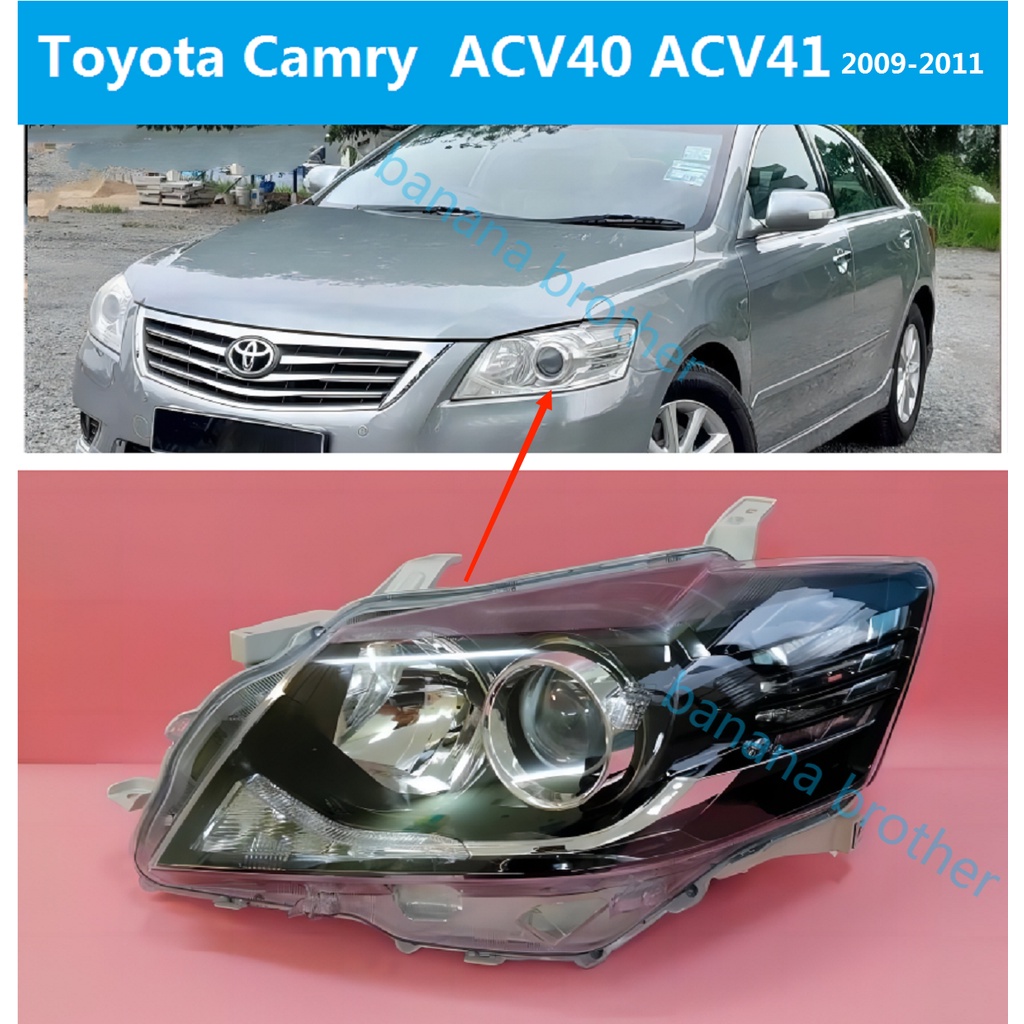 สําหรับ TOYOTA Camry ACV40 ACV41 2009-2011 ไฟหน้าไฟหน้าไฟหน้าไฟหน้า ...