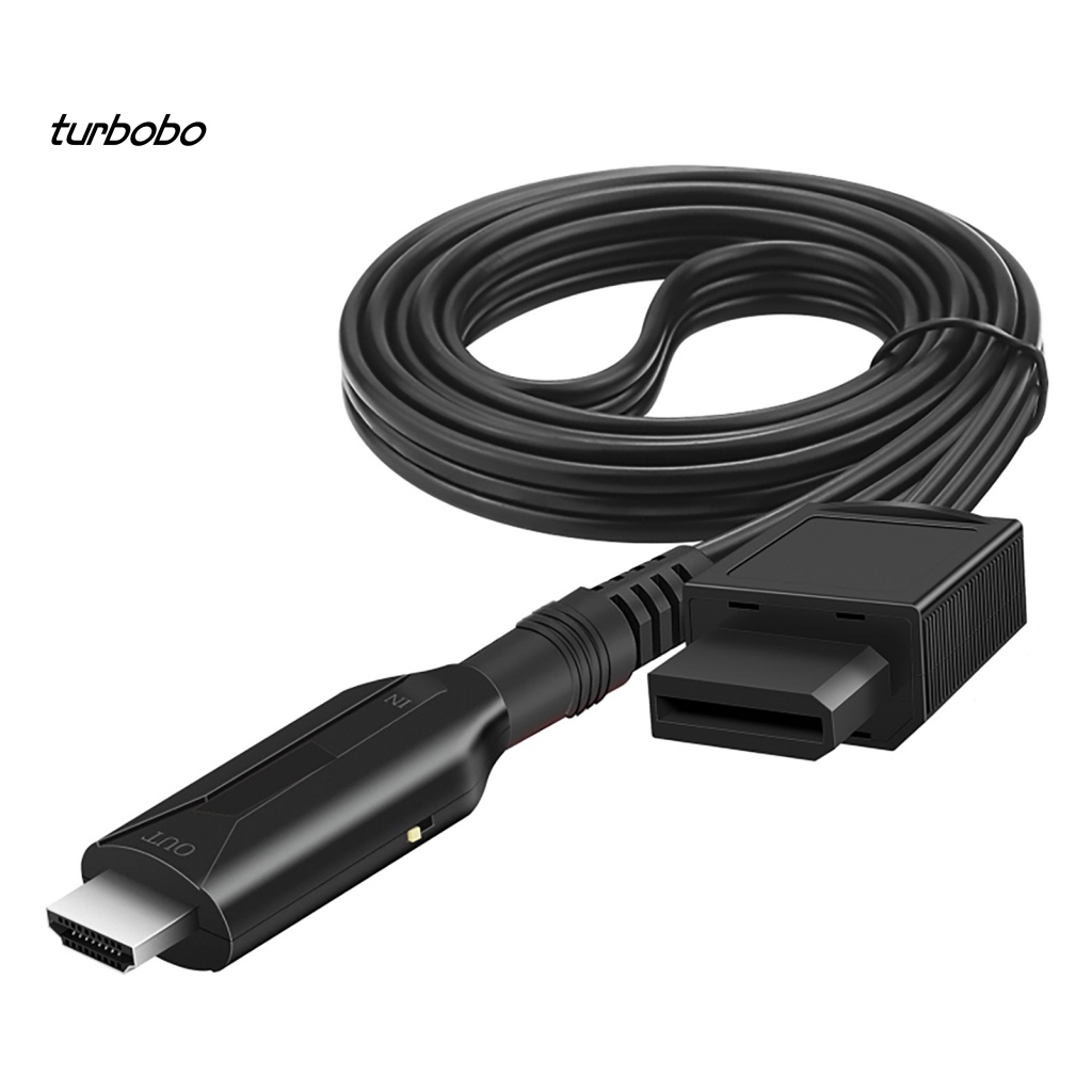 Turbobo อะแดปเตอร์แปลงวิดีโอเกมดิจิทัล WII เป็น HDMI 1080P สําหรับ DVD ...