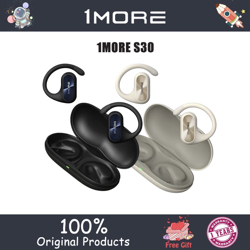 1more S30 หูฟังอินเอียร์ บลูทูธ ไร้สาย ลดเสียงรบกวน | Shopee Thailand