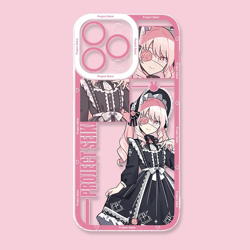 Akiyama Mizuki Game Project Sekai 8plus/x/xs/11/12/pro/max/plus/promax เคส iphone ขอบสี่เหลี่ยม ...