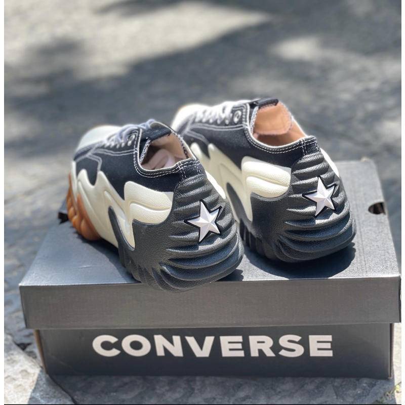 CONVERSE Run Star All star ผ้าใบตัดสูงต่ำ 2023 มาใหม่ล่าสุดแฟชั่นฤดู ...