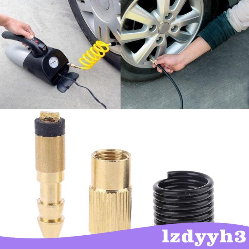 [Lzdyyh3] อะแดปเตอร์หัวฉีดลมยางรถยนต์ แบบโลหะ | Shopee Thailand