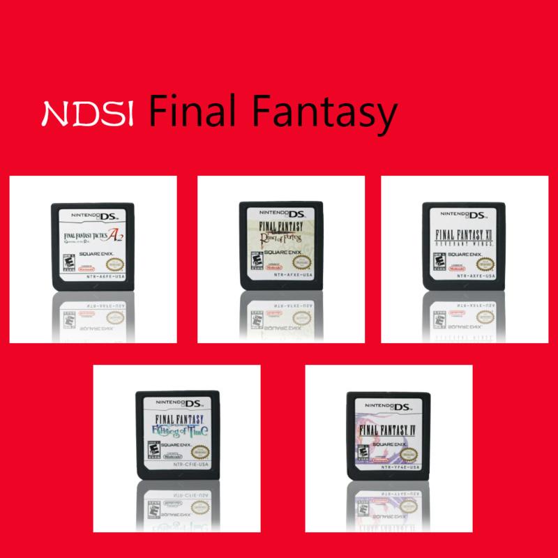 การ์ดเกม Nintendo Final Fantasy DS Series NDSI 2DS 3DS XL รุ่น US | Shopee Thailand