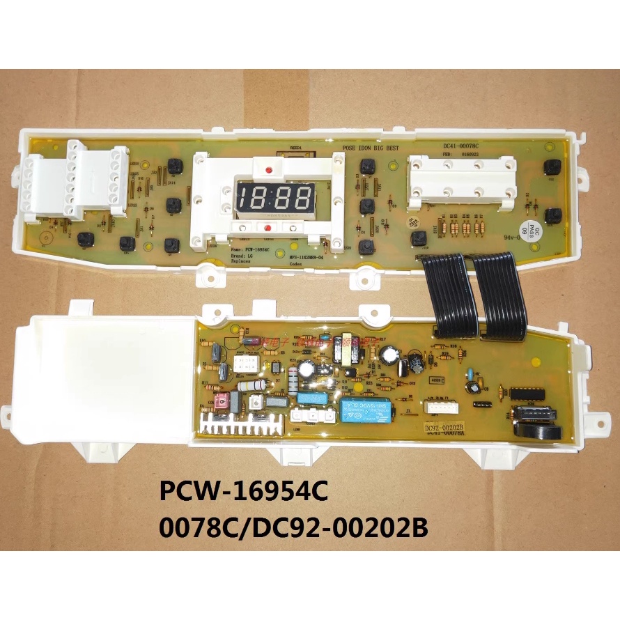 บอร์ด PCB สําหรับเครื่องซักผ้า Samsung WA11V9 WA12V9 WA15P9 WA13GP DC41 ...