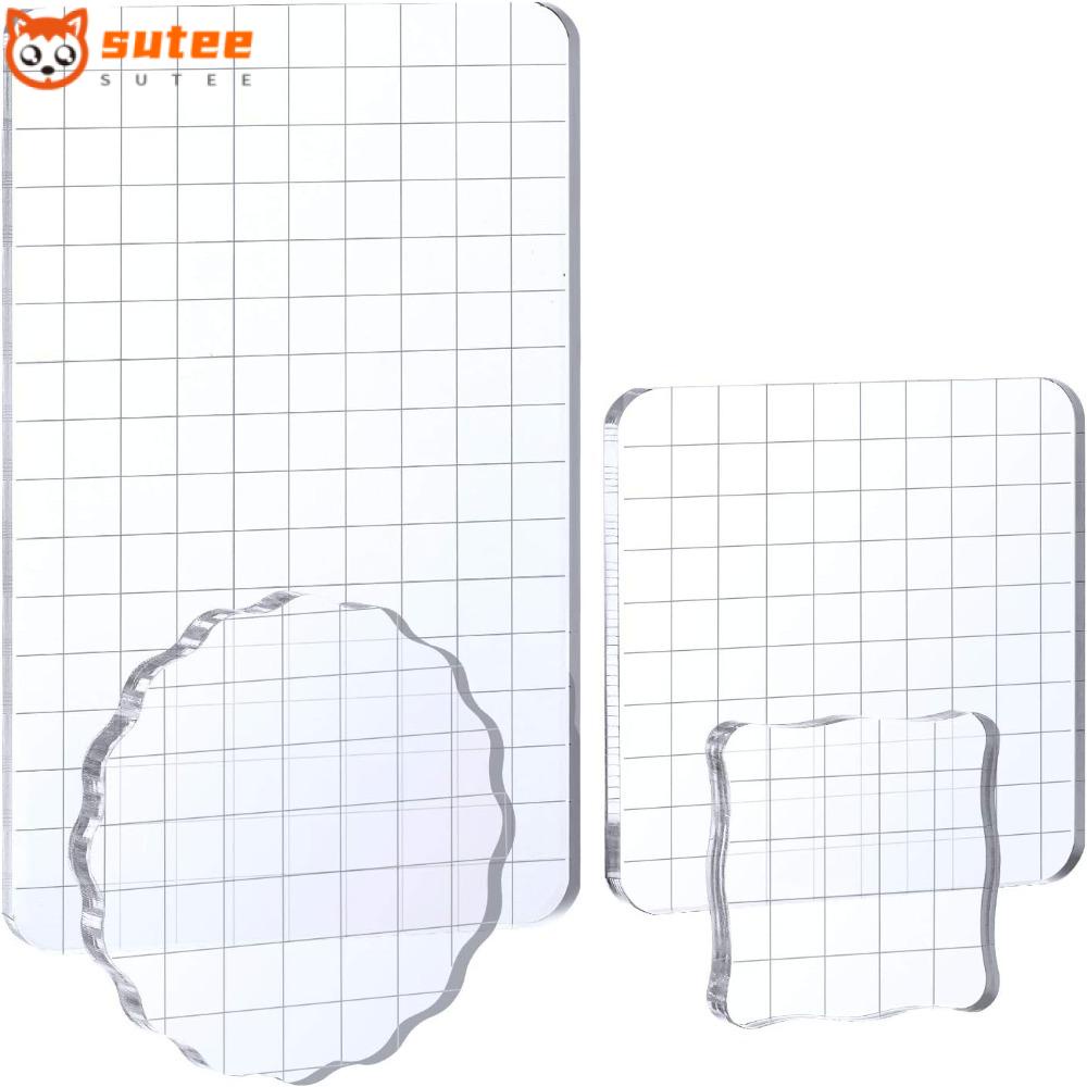Sutee บล็อกแสตมป์ซิลิโคนใส หลายขนาด | Shopee Thailand