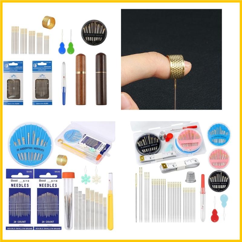 Runun ชุดเข็มเย็บผ้า พร้อมปลอกโลหะ | Shopee Thailand