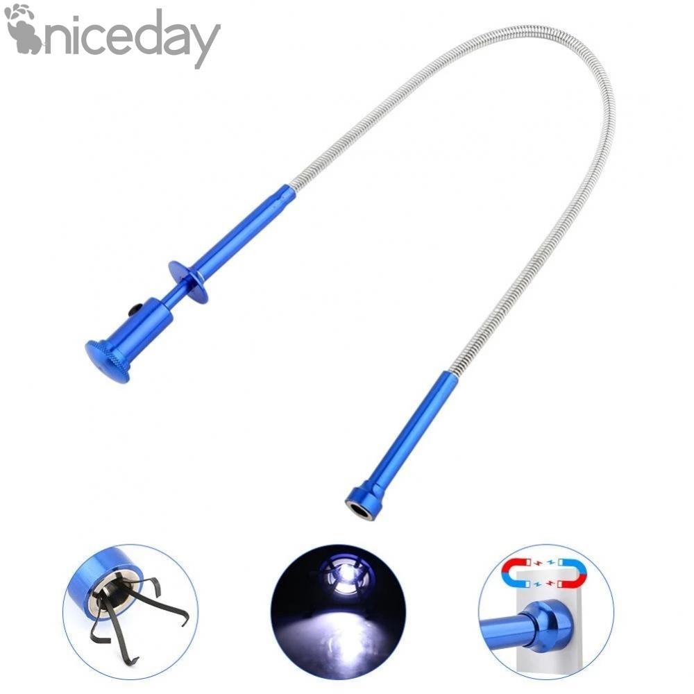 Magnetic LED Light Picker 4Claw ถังขยะ Grabber เครื่องมือ 62 ซม. แบบ ...