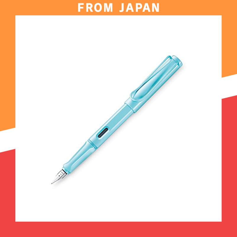 LAMY Safari Fountain Pen EF Extra Fine Point Aquasky LD1AS-EF Genuine ...