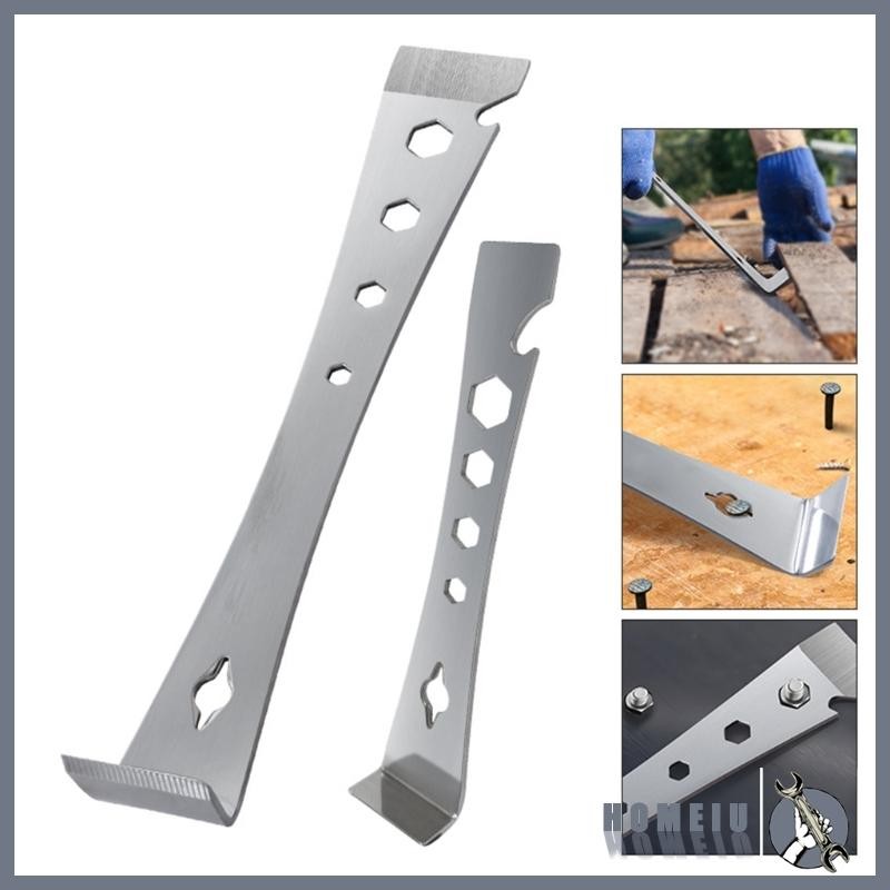 Homeiu StainlessSteel Pry Bar Scraper ความยาว 7 นิ้วพร้อม 1 4 5 16 3 8 ...