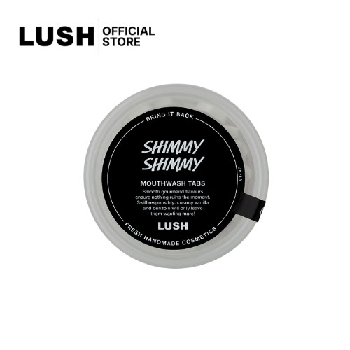 LUSH น้ำยาบ้วนปากอัดเม็ด SHIMMY SHIMMY MOUTHWASH TABS 45g | Shopee Thailand