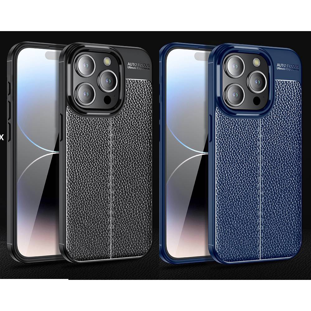 for iPhone 15 Pro Max Plus 15Pro 15ProMax 15Plus Leather TPU Case Soft ...