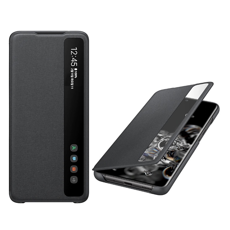 ของแท้ เคสโทรศัพท์มือถือ แบบฝาพับกระจก พร้อมกล่อง สําหรับ Samsung S20 S20 Plus S20 Ultra Galaxy ...