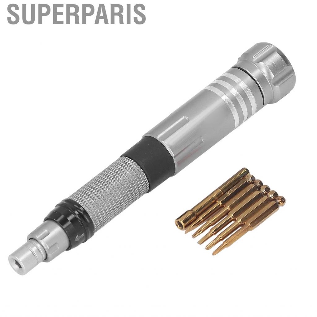 Superparis Screw Adjustable Length Screwdriver Set Comfortable Grip ...