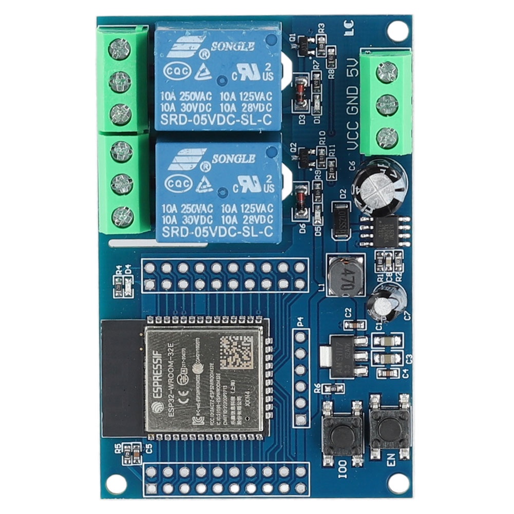 บอร์ดโมดูลรีเลย์ Esp32 Esp32 Wroom 1 2 8 ช่อง Esp32 Wifi Bt Ble