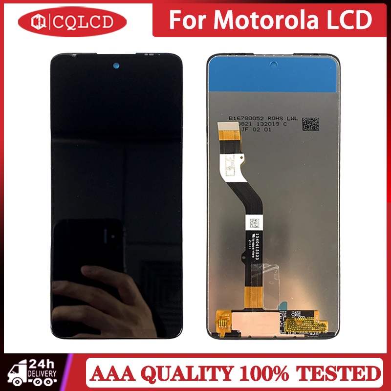 หน้าจอแสดงผลสัมผัสดิจิทัล LCD สําหรับ Motorola Moto G60 Moto G60S G40 ...