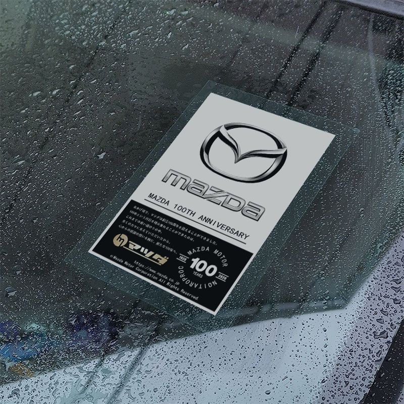 MAZDA car windshield sticker CX-4 CX-30 MX-5 CX-30EV CX-5 Axela RX-8 ...