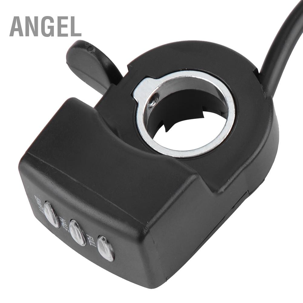 ANGEL 48V ควบคุมความเร็ว Twist Thumb Throttle Assembly สำหรับ E bike ...