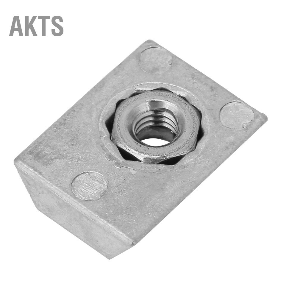 AKTS Z042M โลหะผสมสังกะสีโลหะน็อตช่องเดียวสำหรับซ่อมอุปกรณ์เสริม ...