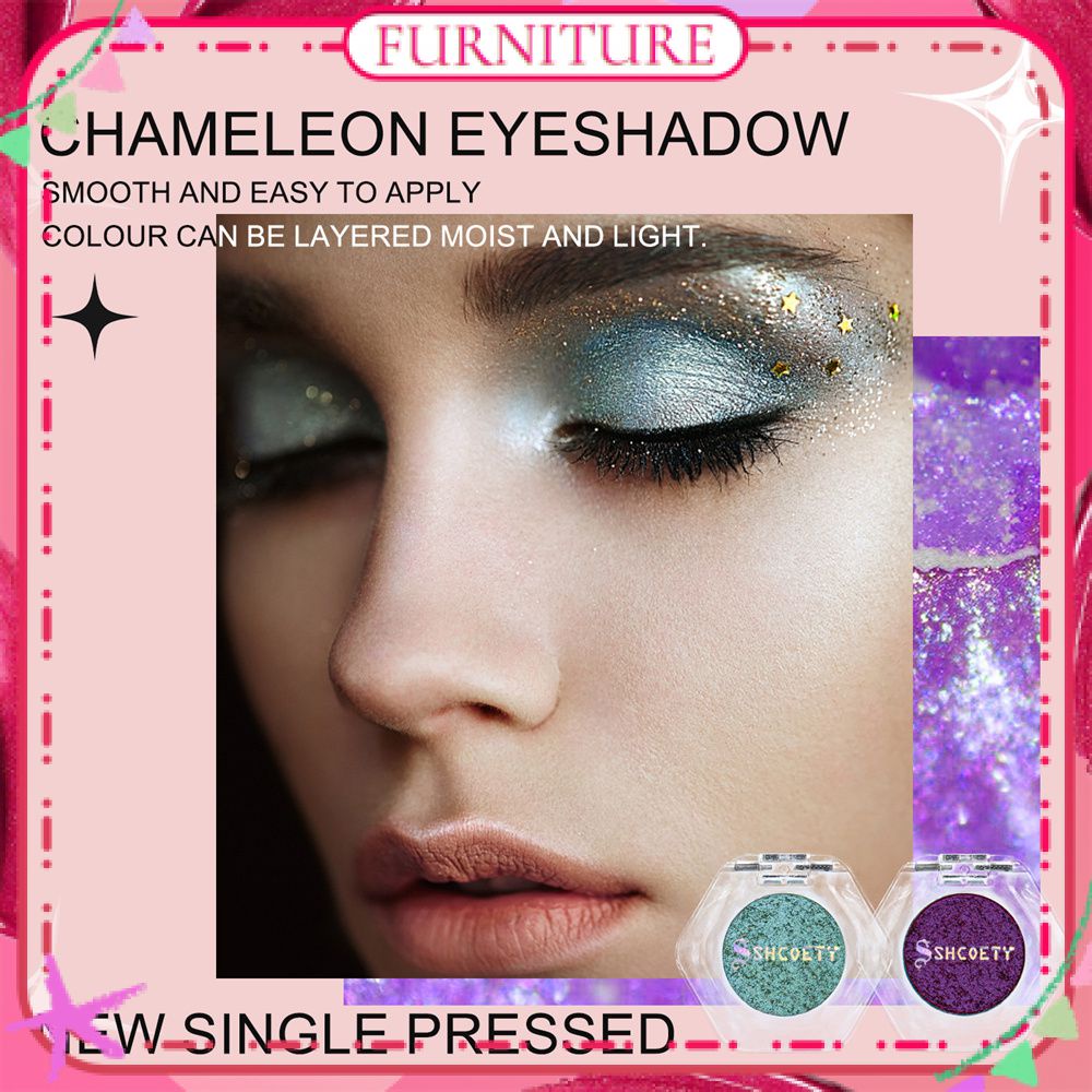 Shcoety Optical Chameleon Eyeshadow Powder เมทัลลิคไฟน์แวววาวเลื่อม ...