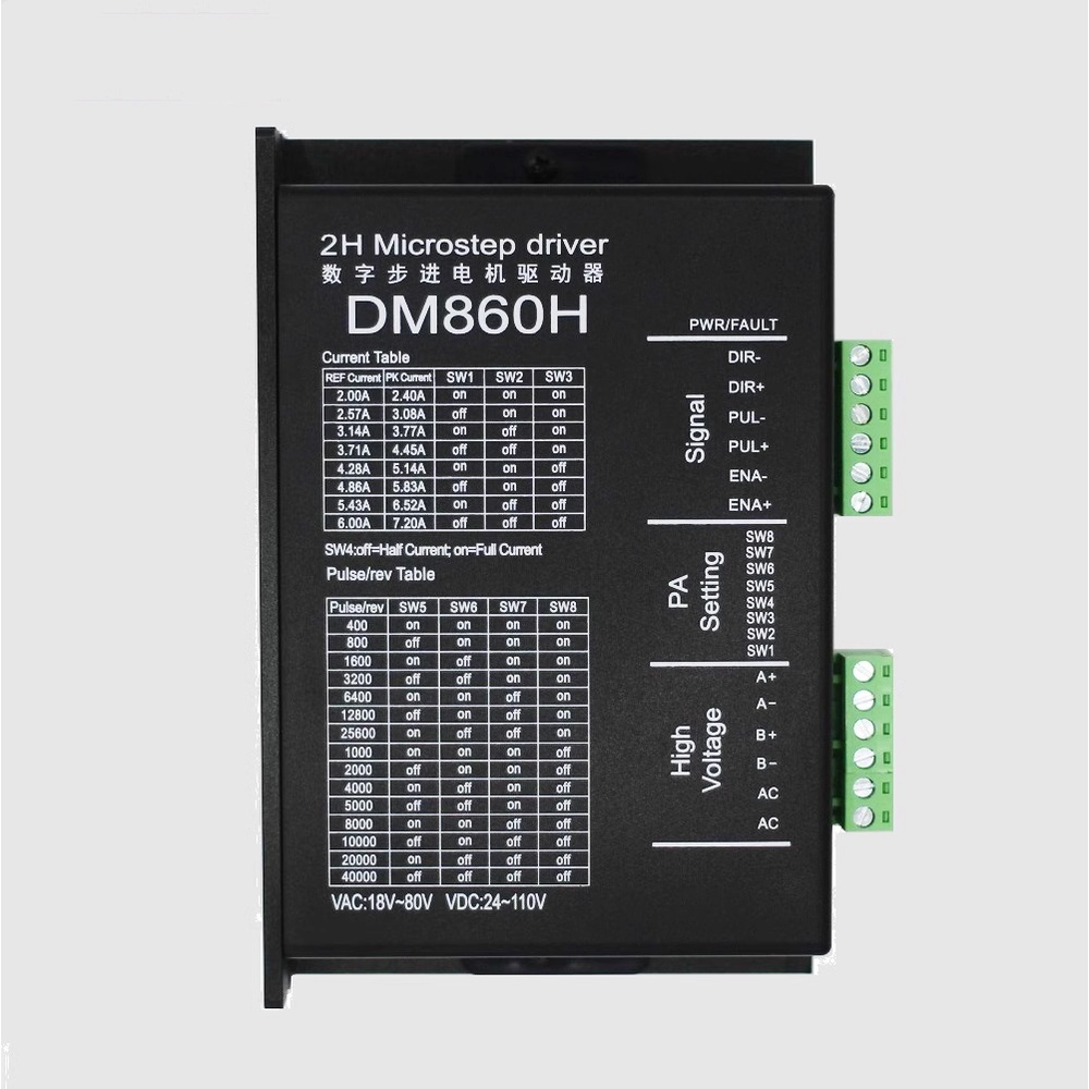 Dm860h พร้อมพัดลม 86 สเต็ปมอเตอร์ไดรเวอร์ควบคุมแทน Resay MA860H DMA860H ...