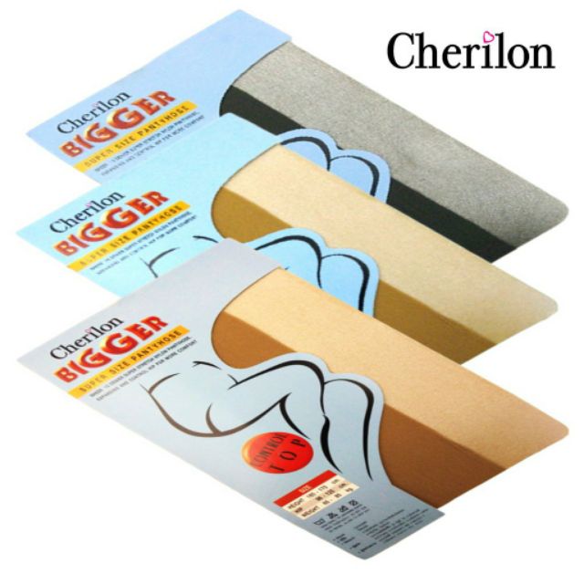 ถุงน่องเซ็กซี่ (1 คู่) ถุงน่องเชอรีล่อน Cherilon Bigger super size ถุงน่องไซส์ใหญ่ XL-XXL ถุง ...