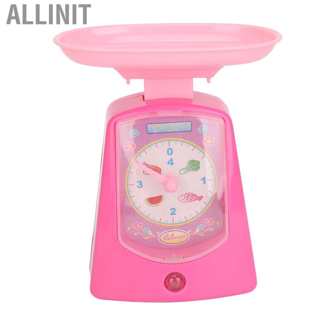Allinit Weighing Scales Toy Realistic Kids Scale for Daily Play ...