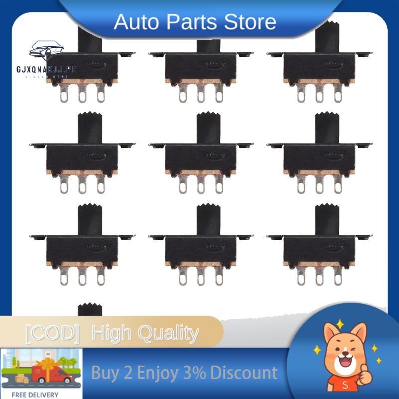 10 ชิ้น SS22F25-G7 2 ตําแหน่ง DPDT 2P2T แผง Mount Mini สไลด์สวิทช์ Solder Lug | Shopee Thailand