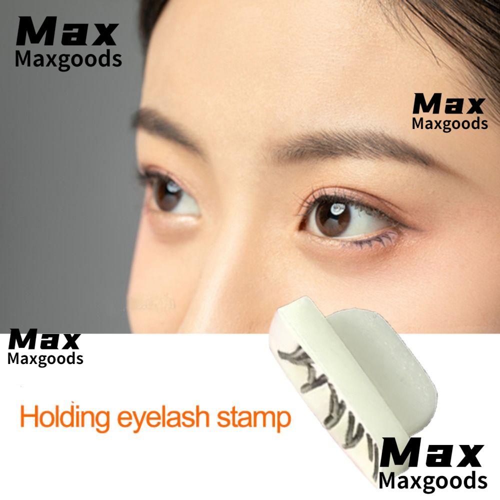 Maxg แสตมป์ขนตาปลอม ซิลิโคนธรรมชาติ รูปตัว Y DIY 1 คู่ | Shopee Thailand