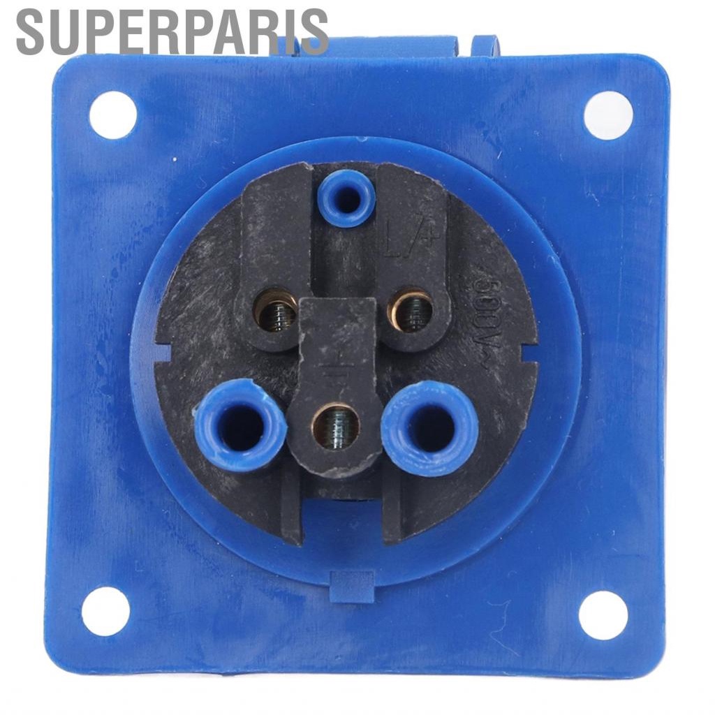 Superparis 3 Pin Concealed Industrial Outlet CEE Socket Aging ...