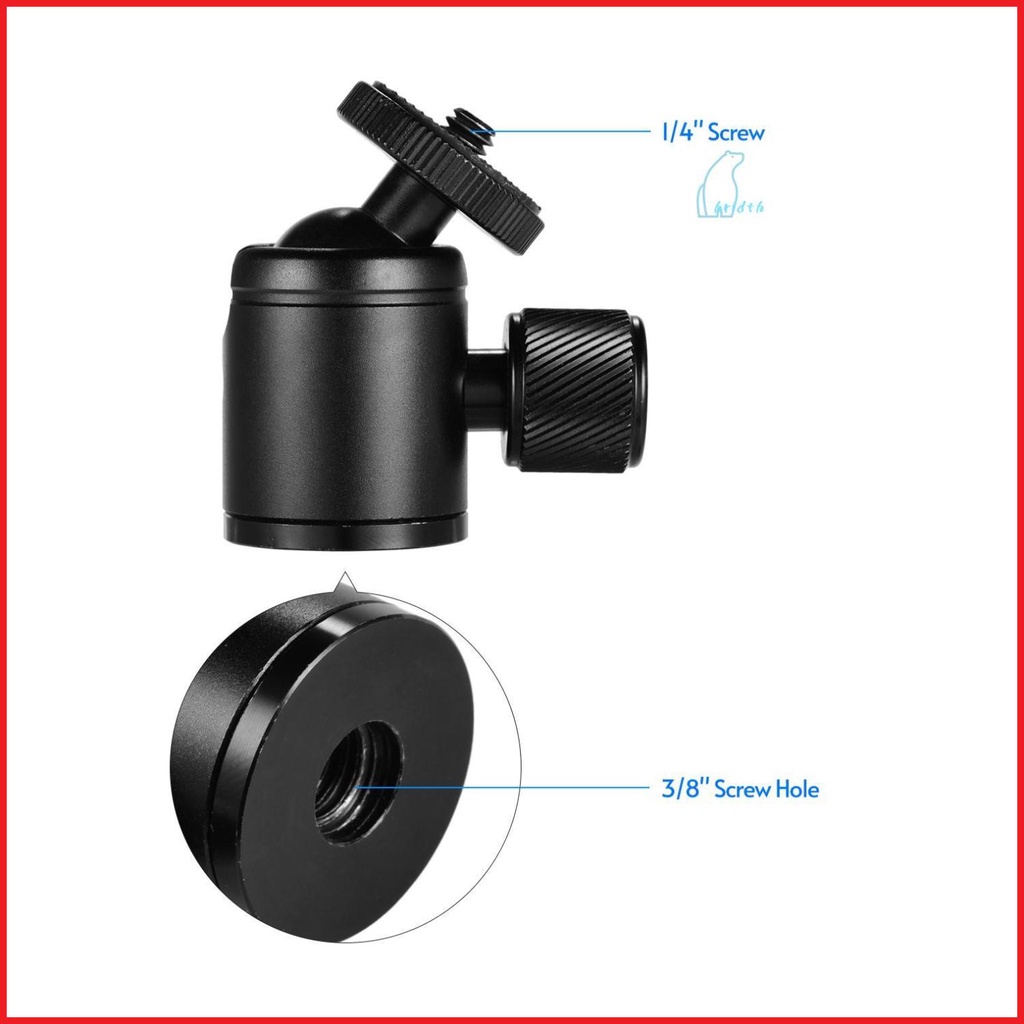 Universal Mini Tripod Head Adapter Ball Head for Mobile Phone Camera ...
