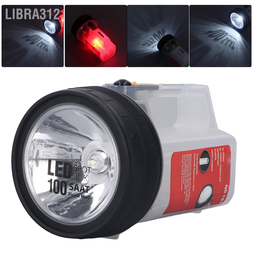 Libra312 ไฟฉาย LED Strong IPX4 กันน้ำ 5 ระดับปรับกลางแจ้งแบบพกพา ...