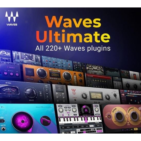 【พร้อมส่ง】Waves Ultimate (Win & Mac) v2023.05.02 VST, VST3, AAX x64 ...