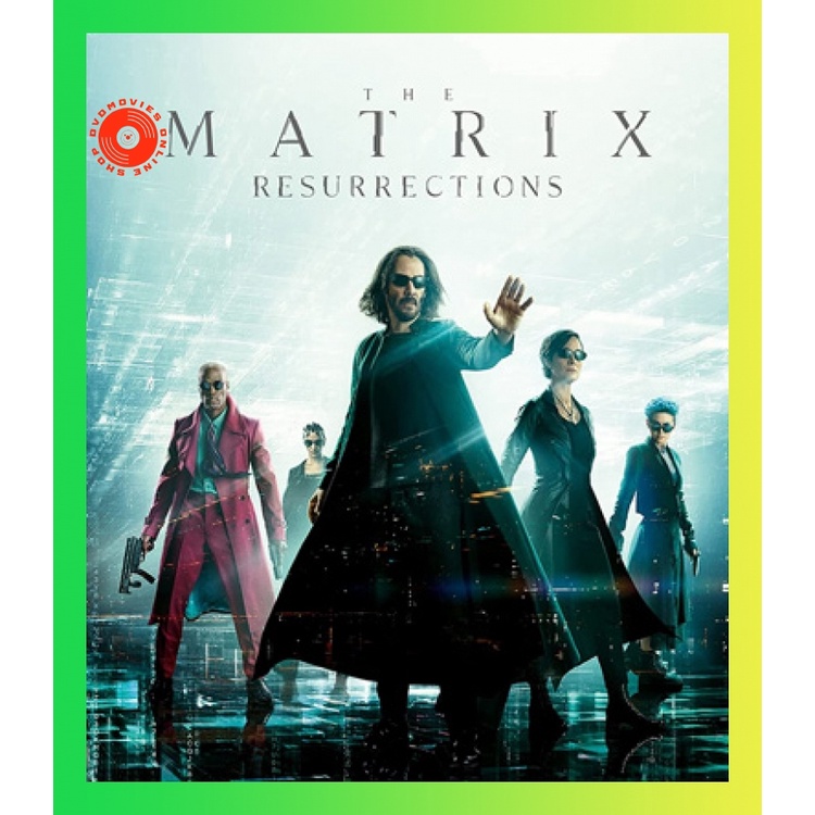 NEW Blu-ray The Matrix Resurrections (2021) เดอะ เมทริกซ์ เรเซอ ...