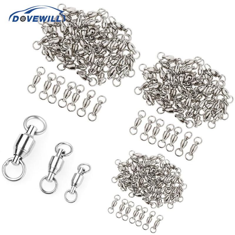 [Dovewill] ลูกหมุนเชื่อมต่อถังตกปลา 50 ชิ้น ต่อชุด | Shopee Thailand