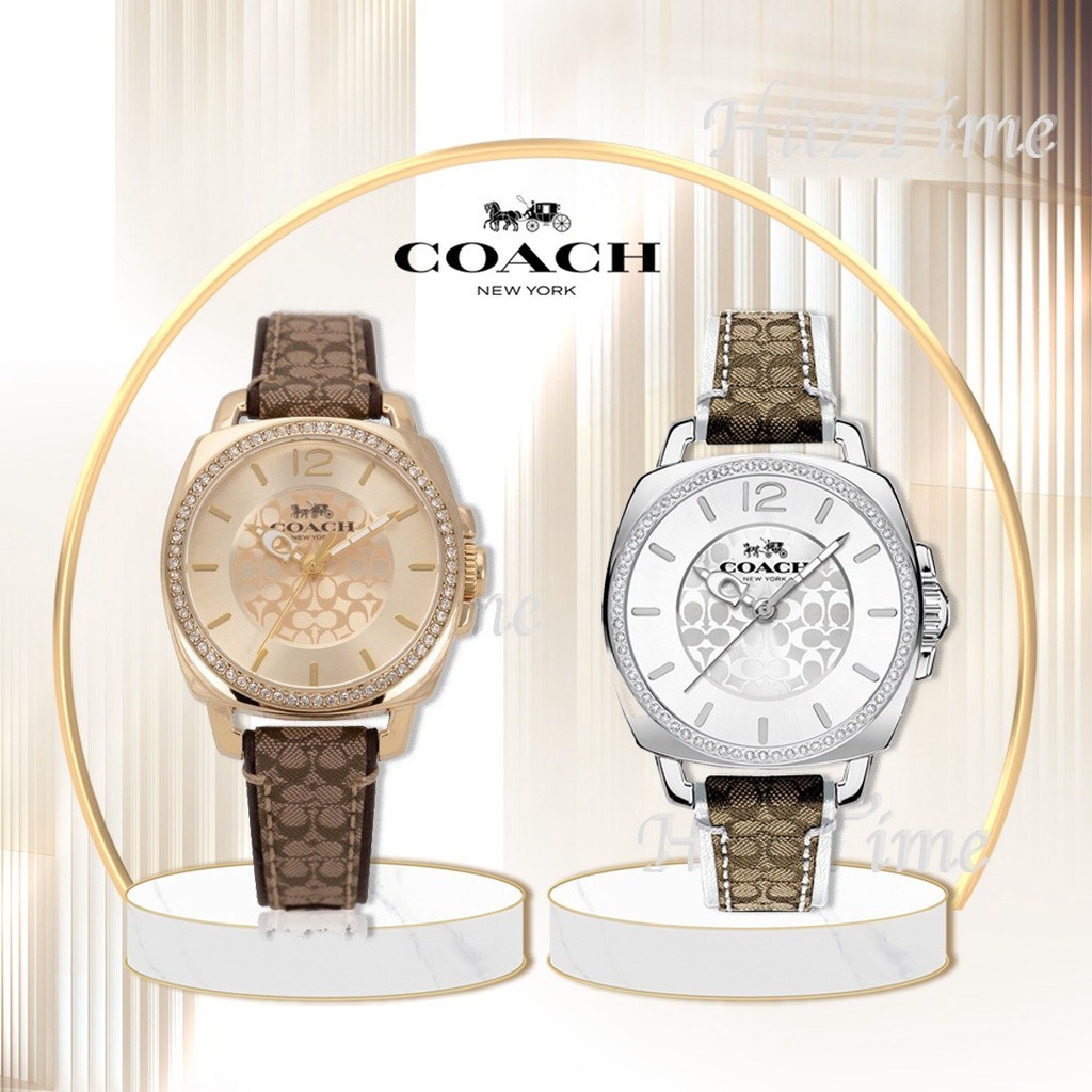 COACH นาฬิกาข้อมือผู้หญิง แบรนด์เนม ของแท้ รุ่น 14503148 14503150 ...