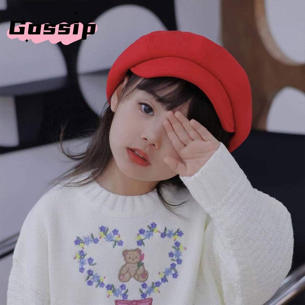 Gossip เด็ก Berets, Woolen Soft Baby Beret หมวก, เกาหลี Warm น่ารัก ...